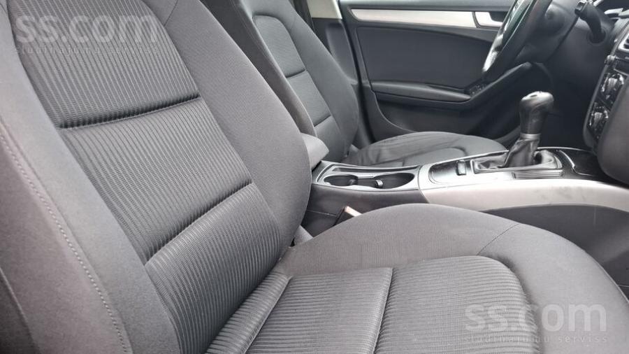Melns Audi A4 2008 Daugavpils, ar dzinēja tilpumu 2.00 L un nobraukumu 264 tūkst. km par 4850 €, foto 12 vietnē AUTOMOTO.COM.LV