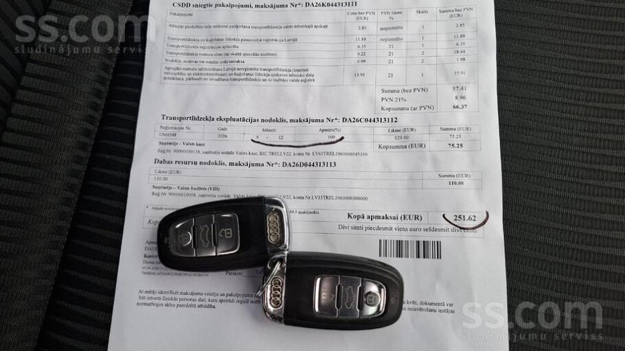Melns Audi A4 2008 Daugavpils, ar dzinēja tilpumu 2.00 L un nobraukumu 264 tūkst. km par 4850 €, foto 15 vietnē AUTOMOTO.COM.LV