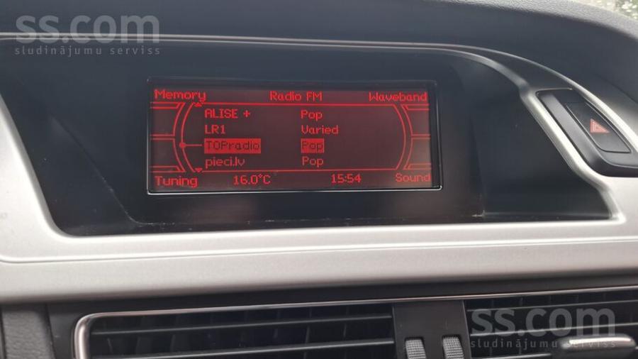 Melns Audi A4 2008 Daugavpils, ar dzinēja tilpumu 2.00 L un nobraukumu 264 tūkst. km par 4850 €, foto 24 vietnē AUTOMOTO.COM.LV