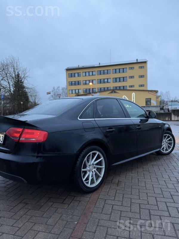 Melns Audi A4 2008 Valmiera, ar dzinēja tilpumu 2.00 L un nobraukumu 423 tūkst. km par 3500 €, foto 5 vietnē AUTOMOTO.COM.LV