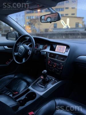 Black Audi A4 2008 in Valmiera, with an engine capacity of 2.00 L and mileage of 423 thousand km for 3500 €, photo 14 on AUTOMOTO.COM.LV