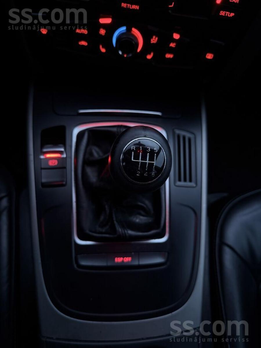 Black Audi A4 2008 in Valmiera, with an engine capacity of 2.00 L and mileage of 423 thousand km for 3500 €, photo 22 on AUTOMOTO.COM.LV