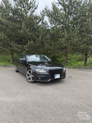 Melns Audi A4 2008 Viļņa, ar dzinēja tilpumu 2.00 L un nobraukumu 382 tūkst. km par 4300 €, foto  vietnē AUTOMOTO.COM.LV