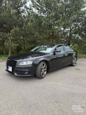 Melns Audi A4 2008 Viļņa, ar dzinēja tilpumu 2.00 L un nobraukumu 382 tūkst. km par 4300 €, foto 3 vietnē AUTOMOTO.COM.LV
