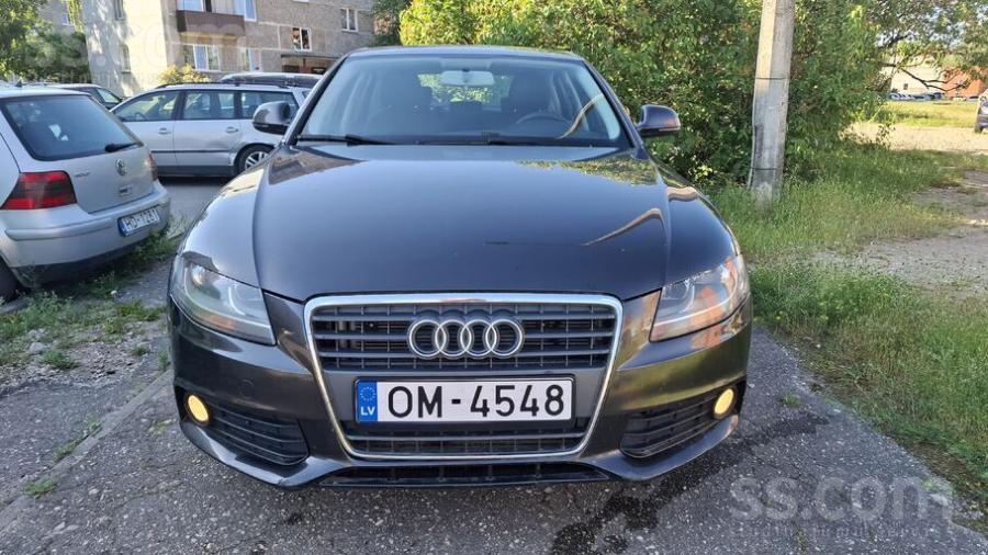 Melns Audi A4 2008 Daugavpils, ar dzinēja tilpumu 2.00 L un nobraukumu 264 tūkst. km par 4800 €, foto 3 vietnē AUTOMOTO.COM.LV