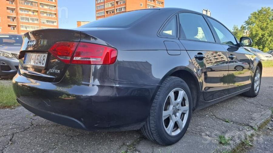 Melns Audi A4 2008 Daugavpils, ar dzinēja tilpumu 2.00 L un nobraukumu 264 tūkst. km par 4800 €, foto 7 vietnē AUTOMOTO.COM.LV