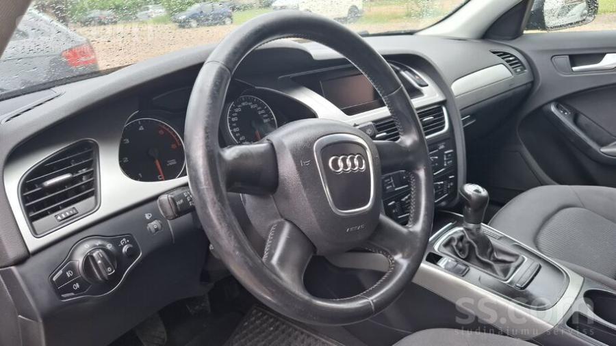 Melns Audi A4 2008 Daugavpils, ar dzinēja tilpumu 2.00 L un nobraukumu 264 tūkst. km par 4800 €, foto 18 vietnē AUTOMOTO.COM.LV