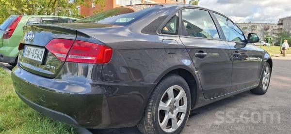 Melns Audi A4 2008 Daugavpils, ar dzinēja tilpumu 2.00 L un nobraukumu 390 tūkst. km par 3950 €, foto 9 vietnē AUTOMOTO.COM.LV