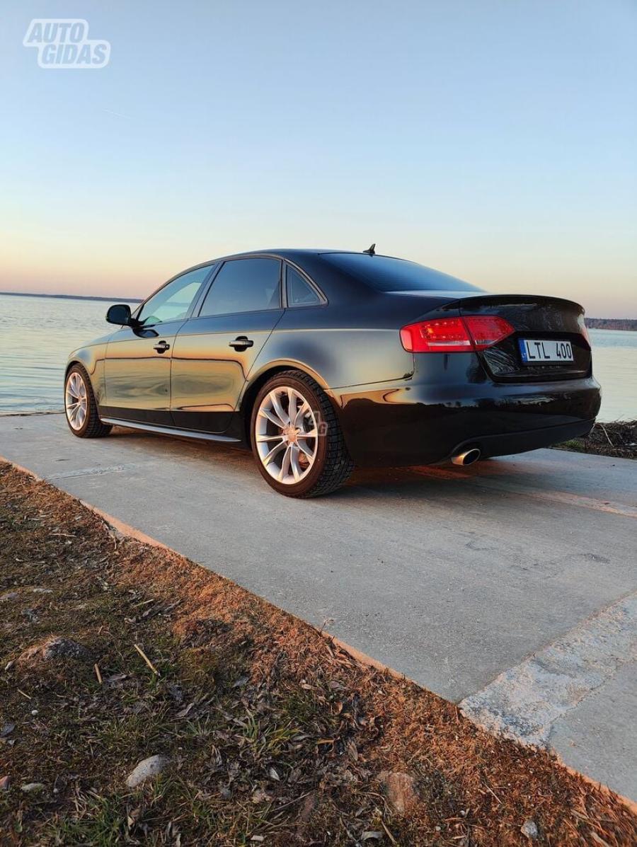 Black Audi A4 2008 in Marijampole, with an engine capacity of 3.00 L and mileage of 336 thousand km for 6799 €, photo 1 on AUTOMOTO.COM.LV