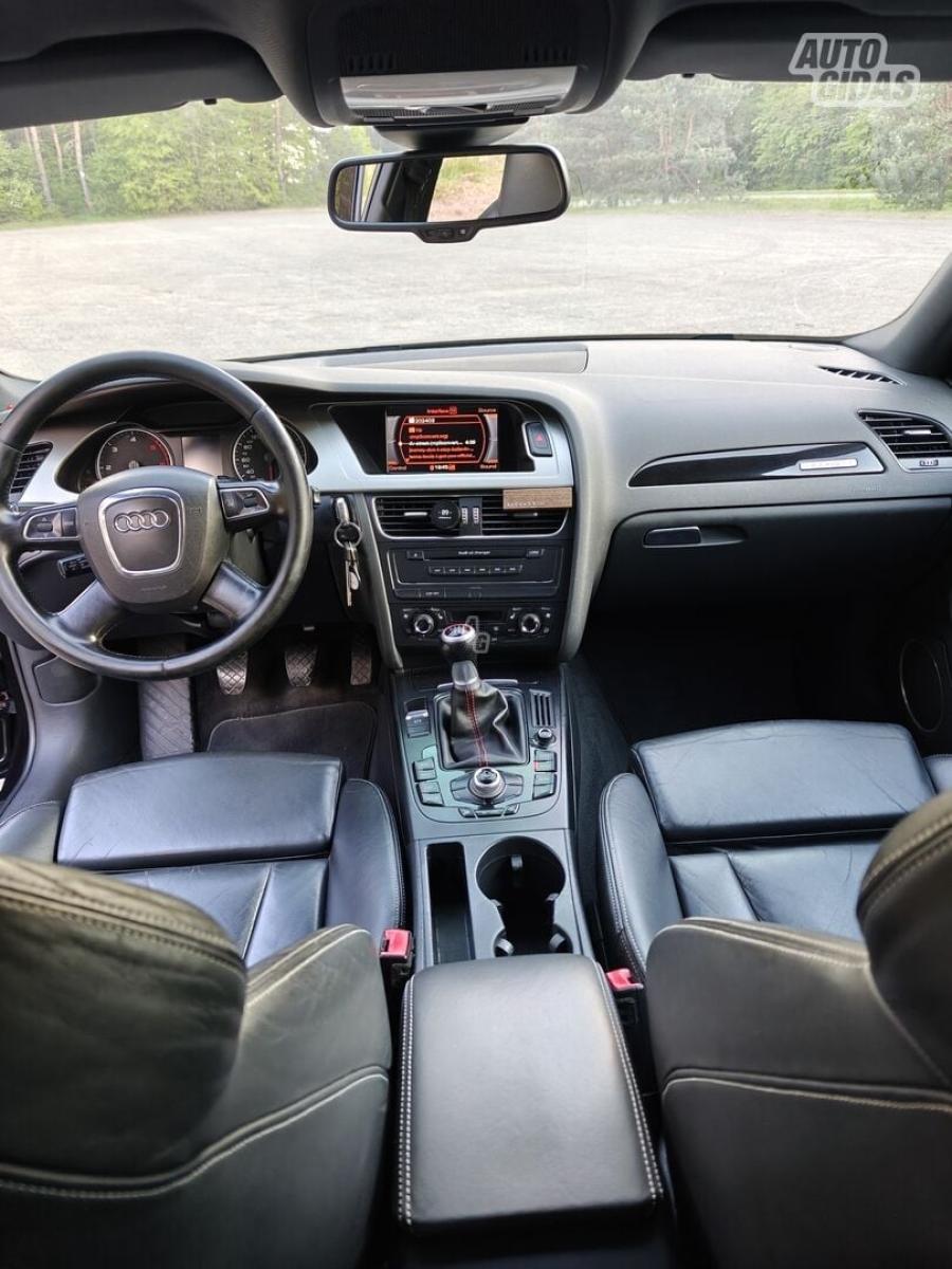 Black Audi A4 2008 in Marijampole, with an engine capacity of 3.00 L and mileage of 336 thousand km for 6799 €, photo 17 on AUTOMOTO.COM.LV