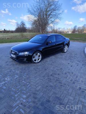Melns Audi A4 2008 Kuldīga, ar dzinēja tilpumu 2.00 L un nobraukumu 345 tūkst. km par 5650 €, foto 3 vietnē AUTOMOTO.COM.LV
