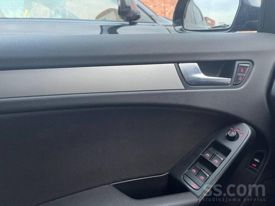 Black Audi A4 2008 in Riga, with an engine capacity of 1.80 L and mileage of 187 thousand km for 4150 €, photo 6 on AUTOMOTO.COM.LV