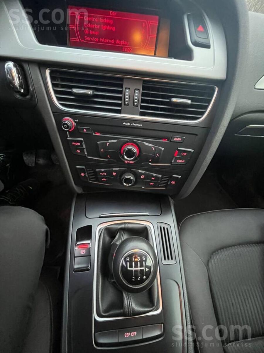 Black Audi A4 2008 in Riga, with an engine capacity of 1.80 L and mileage of 187 thousand km for 4150 €, photo 8 on AUTOMOTO.COM.LV