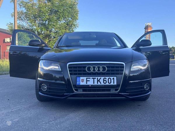Melns Audi A4 2008 Viļņa, ar dzinēja tilpumu 2.70 L un nobraukumu 324 tūkst. km par 4800 €, foto 1 vietnē AUTOMOTO.COM.LV