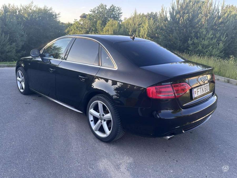 Melns Audi A4 2008 Viļņa, ar dzinēja tilpumu 2.70 L un nobraukumu 324 tūkst. km par 4800 €, foto 5 vietnē AUTOMOTO.COM.LV
