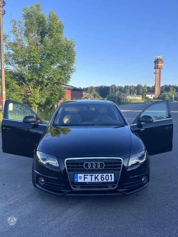 Black Audi A4 2008 in Vilnius, with an engine capacity of 2.70 L and mileage of 324 thousand km for 4800 €, photo 8 on AUTOMOTO.COM.LV