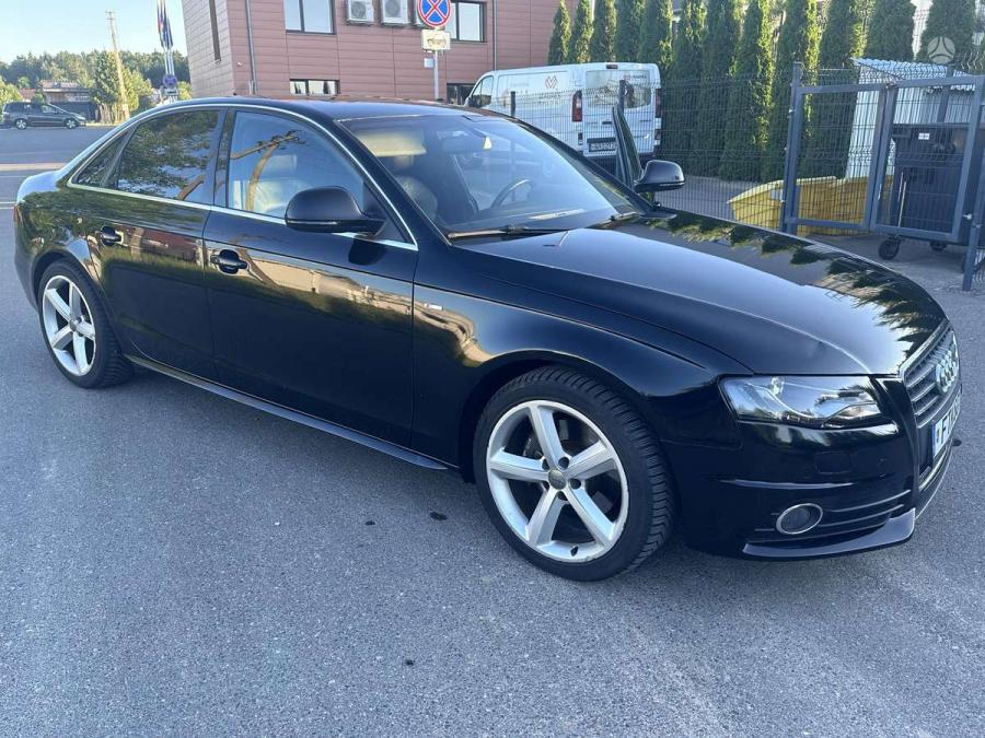 Melns Audi A4 2008 Viļņa, ar dzinēja tilpumu 2.70 L un nobraukumu 324 tūkst. km par 4800 €, foto 10 vietnē AUTOMOTO.COM.LV
