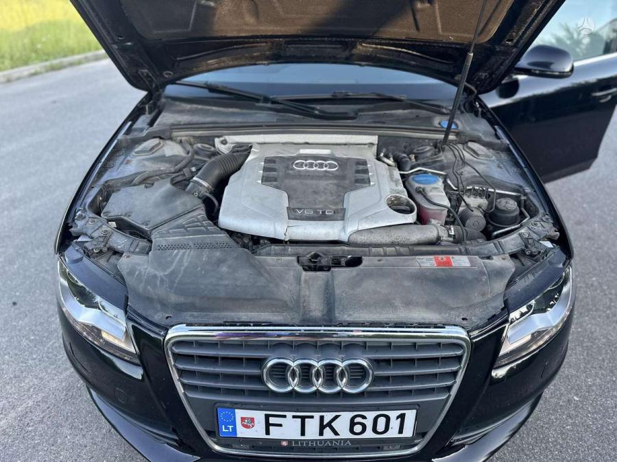 Melns Audi A4 2008 Viļņa, ar dzinēja tilpumu 2.70 L un nobraukumu 324 tūkst. km par 4800 €, foto 18 vietnē AUTOMOTO.COM.LV