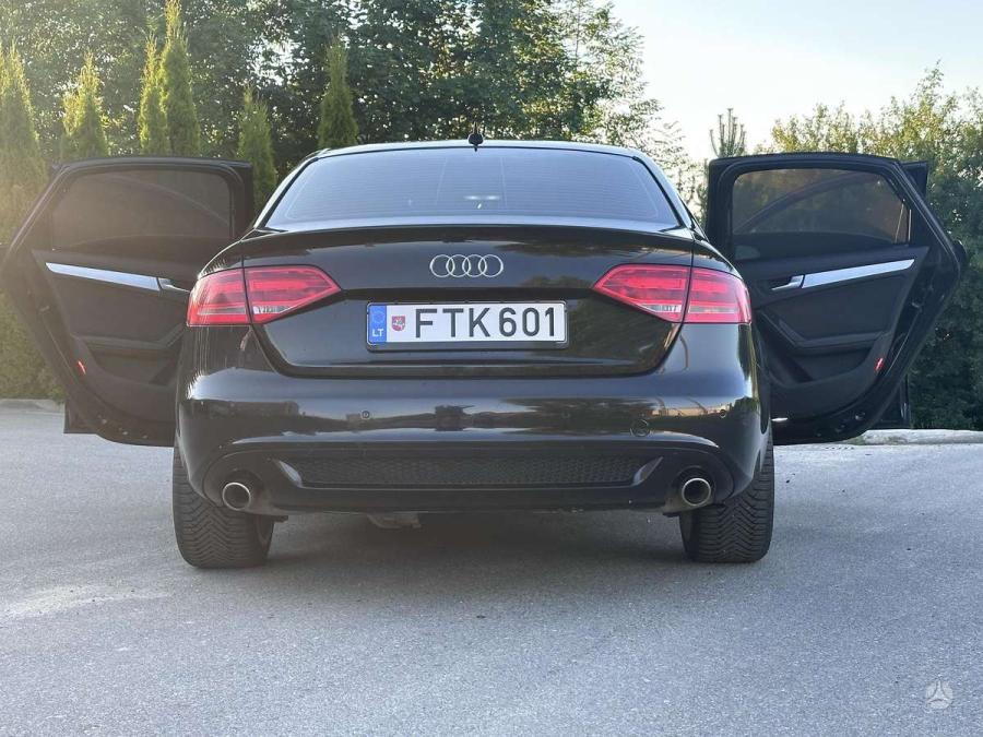 Melns Audi A4 2008 Viļņa, ar dzinēja tilpumu 2.70 L un nobraukumu 324 tūkst. km par 4800 €, foto 23 vietnē AUTOMOTO.COM.LV