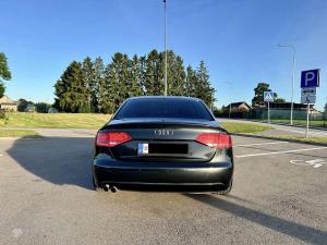 Black Audi A4 2008 in Silute, with an engine capacity of 1.97 L and mileage of 269 thousand km for 5300 €, photo 6 on AUTOMOTO.COM.LV