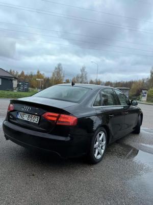 Black Audi A4 2008 in Riga, with an engine capacity of 2.00 L and mileage of 360 thousand km for 3700 €, photo 6 on AUTOMOTO.COM.LV
