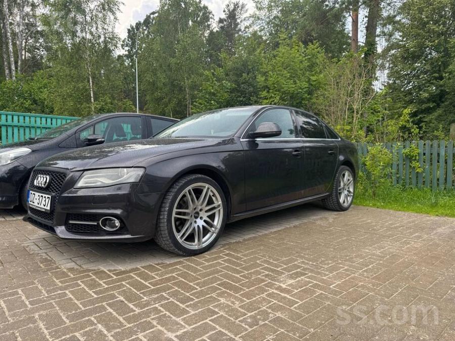 Черный Ауди А4 2008 в Юрмала, объемом двигателя 2.70 л и пробегом 310 тыс. км за 4500 €, фото 5 на AUTOMOTO.COM.LV