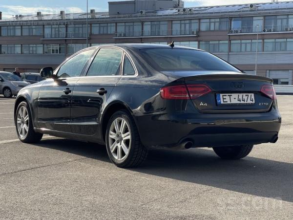 Melns Audi A4 2008 Rīga, ar dzinēja tilpumu 2.70 L un nobraukumu 426 tūkst. km par 2500 €, foto 5 vietnē AUTOMOTO.COM.LV