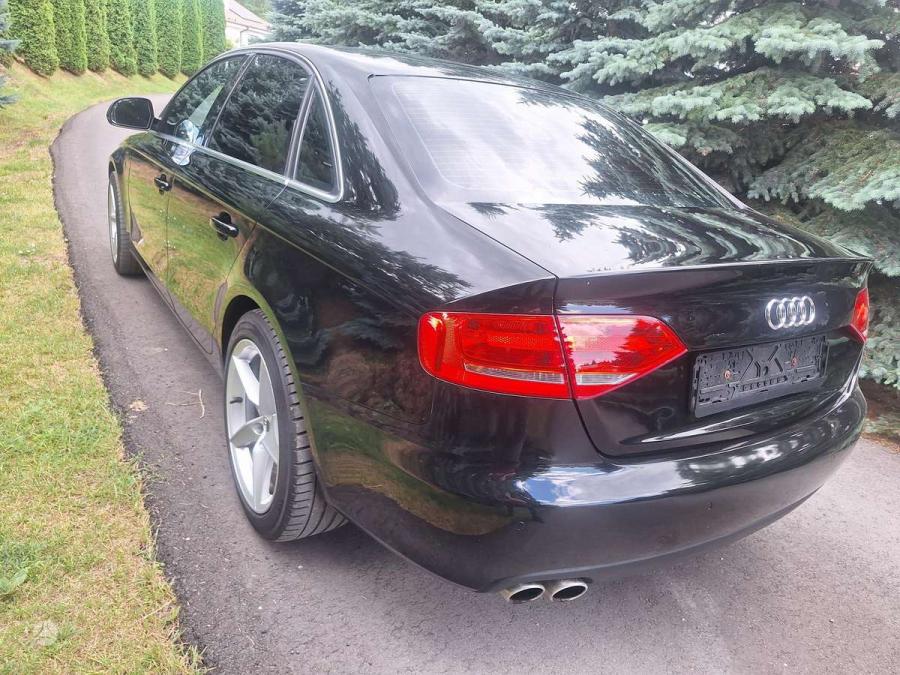 Black Audi A4 2008 in Utena, with an engine capacity of 1.78 L and mileage of 207 thousand km for 4500 €, photo 5 on AUTOMOTO.COM.LV