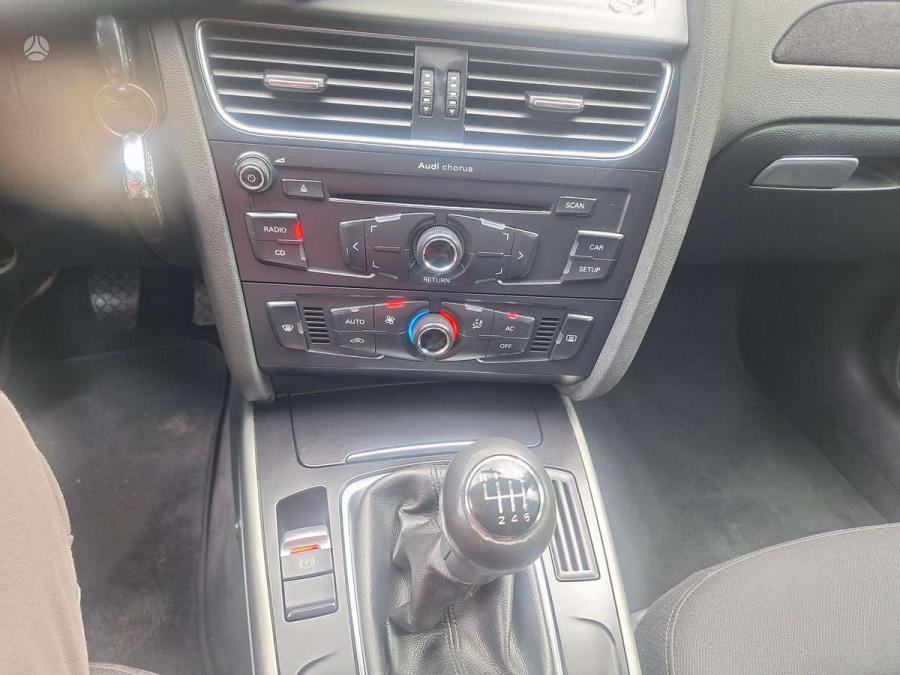 Black Audi A4 2008 in Utena, with an engine capacity of 1.78 L and mileage of 207 thousand km for 4500 €, photo 12 on AUTOMOTO.COM.LV