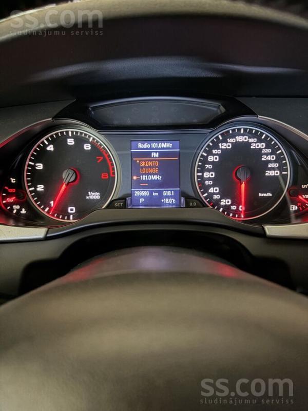 Melns Audi A4 2008 Rīga, ar dzinēja tilpumu 1.80 L un nobraukumu 300 tūkst. km par 5350 €, foto 8 vietnē AUTOMOTO.COM.LV