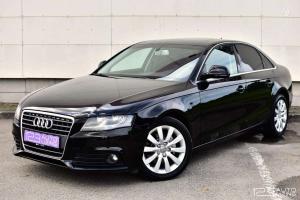 Melns Audi A4 2008 Kretinga, ar dzinēja tilpumu 2.70 L un nobraukumu 293 tūkst. km par 6850 €, foto  vietnē AUTOMOTO.COM.LV
