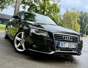 Black Audi A4 2008 in Riga, with an engine capacity of 2.70 L and mileage of 335 thousand km for 4750 €, photo  on AUTOMOTO.COM.LV