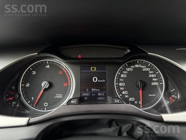 Black Audi A4 2008 in Riga, with an engine capacity of 2.70 L and mileage of 335 thousand km for 4750 €, photo 10 on AUTOMOTO.COM.LV
