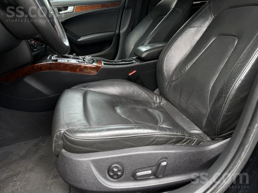 Black Audi A4 2008 in Riga, with an engine capacity of 2.70 L and mileage of 335 thousand km for 4750 €, photo 15 on AUTOMOTO.COM.LV