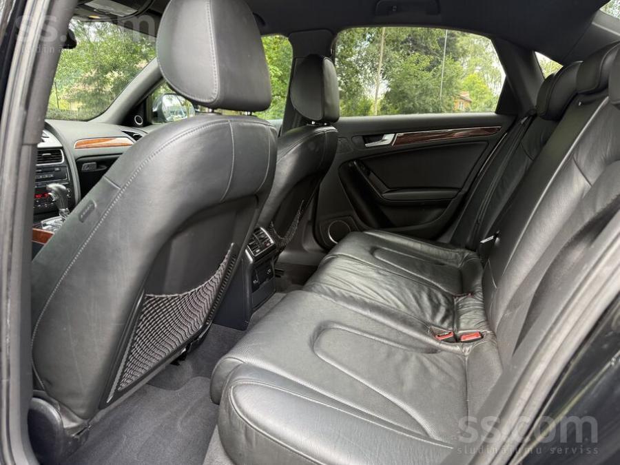 Black Audi A4 2008 in Riga, with an engine capacity of 2.70 L and mileage of 335 thousand km for 4750 €, photo 20 on AUTOMOTO.COM.LV