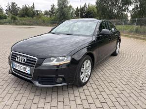 Melns Audi A4 2008 Marijampole, ar dzinēja tilpumu 1.97 L un nobraukumu 299 tūkst. km par 4300 €, foto  vietnē AUTOMOTO.COM.LV