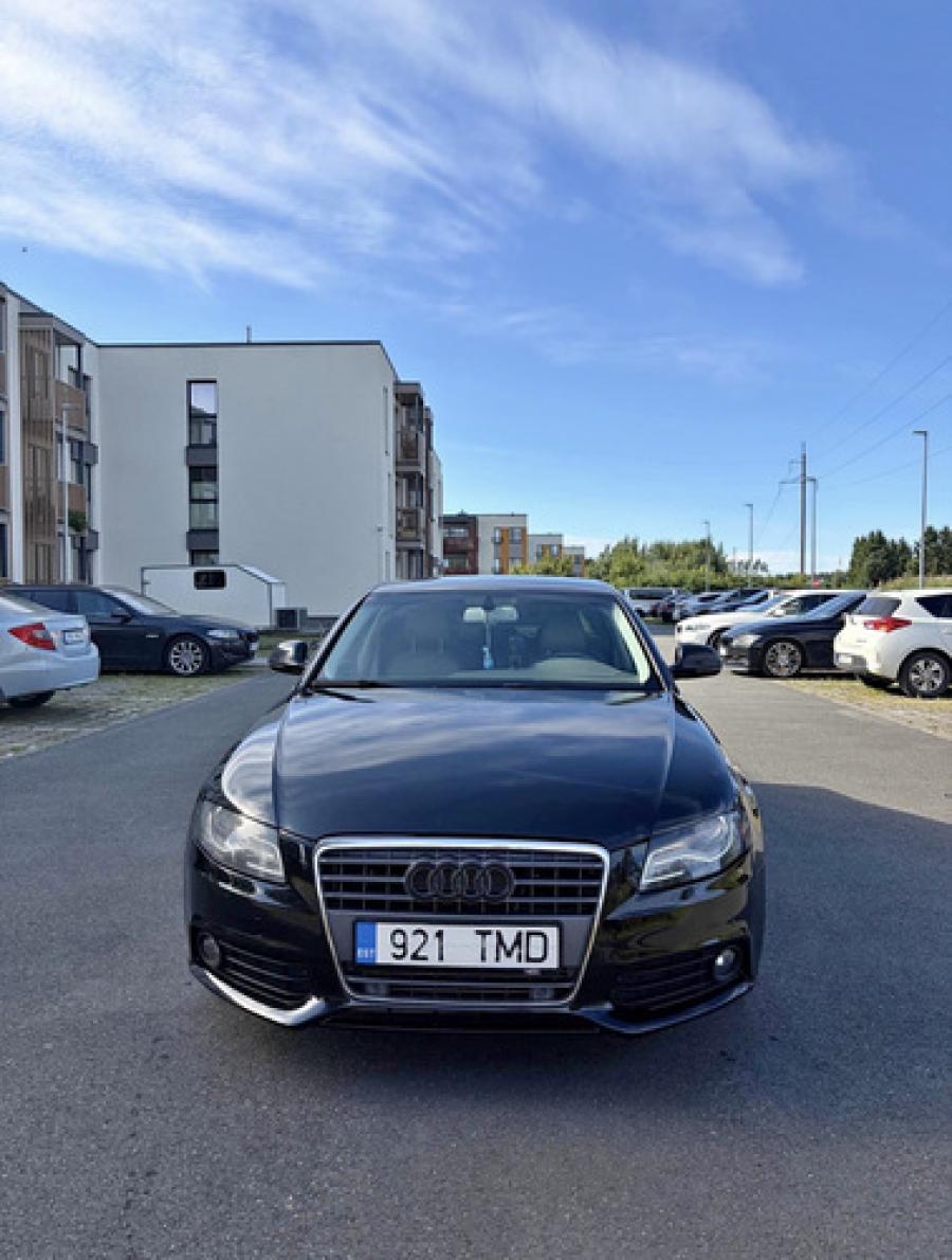 Melns Audi A4 2008 Tallina, ar dzinēja tilpumu 0.00 L un nobraukumu 372 tūkst. km par 3000 €, foto 1 vietnē AUTOMOTO.COM.LV