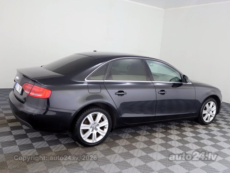 Black Audi A4 2008 in Tallinn, with an engine capacity of 1.80 L and mileage of 375 thousand km for 2199 €, photo 4 on AUTOMOTO.COM.LV