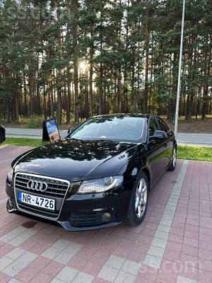 Black Audi A4 2008 in Riga, with an engine capacity of 2.70 L and mileage of 322 thousand km for 4600 €, photo 3 on AUTOMOTO.COM.LV