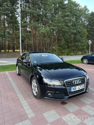 Black Audi A4 2008 in Riga, with an engine capacity of 2.70 L and mileage of 322 thousand km for 4600 €, photo 5 on AUTOMOTO.COM.LV