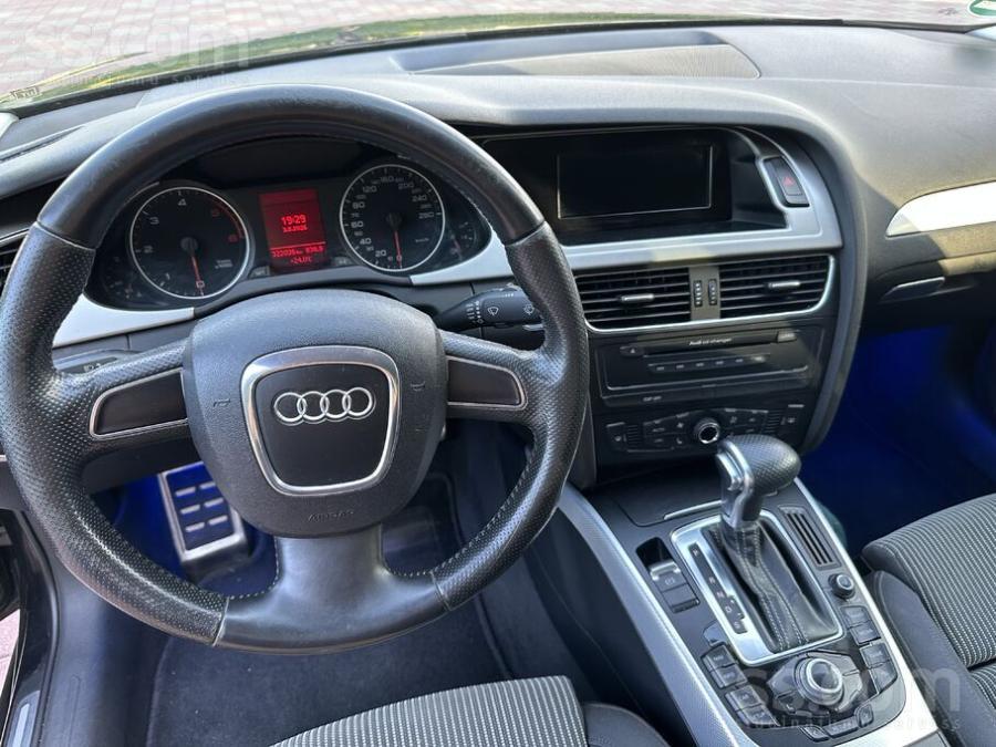 Black Audi A4 2008 in Riga, with an engine capacity of 2.70 L and mileage of 322 thousand km for 4600 €, photo 10 on AUTOMOTO.COM.LV