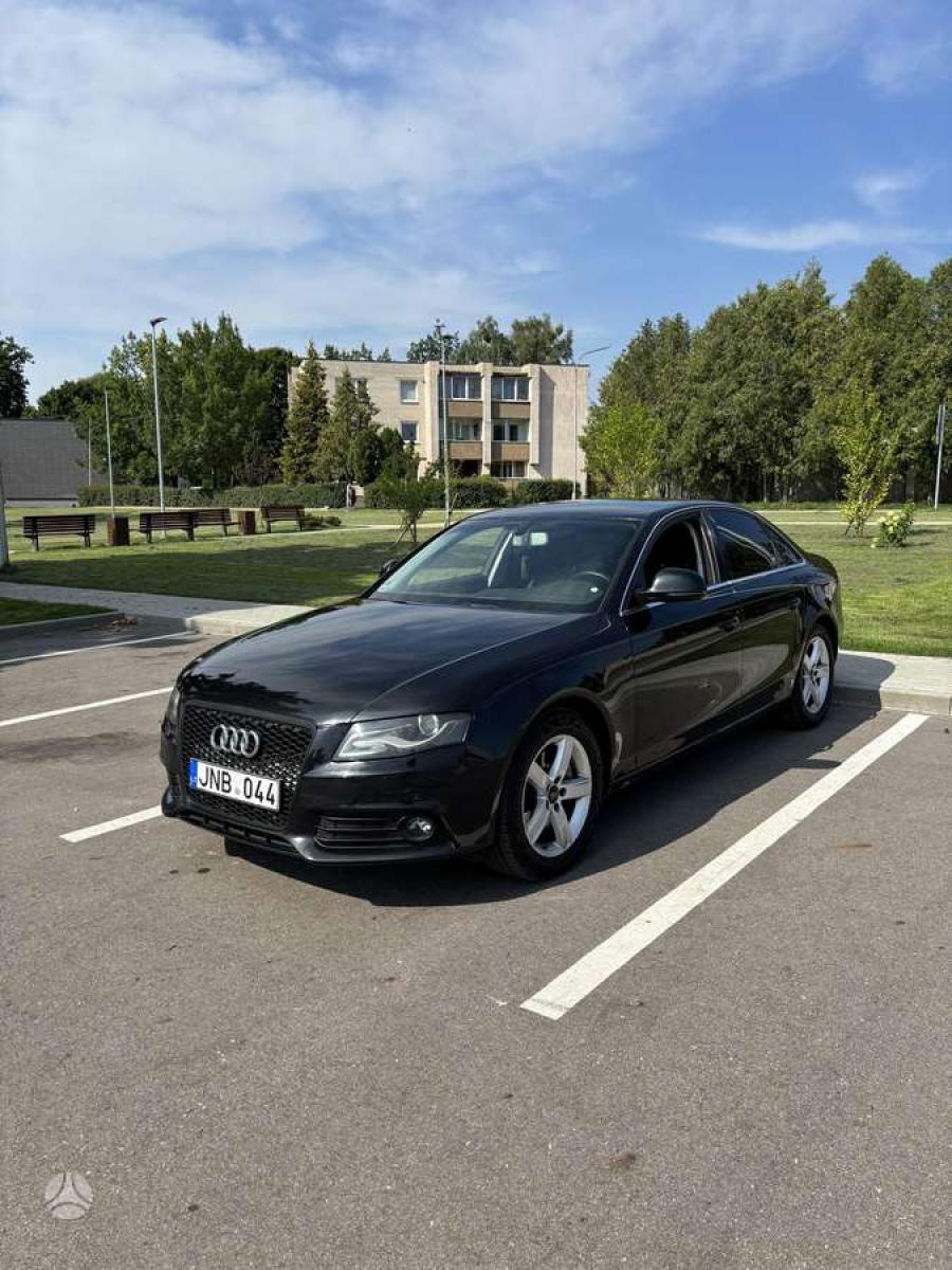 Melns Audi A4 2008 Kauņa, ar dzinēja tilpumu 2.70 L un nobraukumu 348 tūkst. km par 5200 €, foto 3 vietnē AUTOMOTO.COM.LV