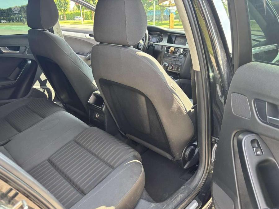 Melns Audi A4 2008 Kauņa, ar dzinēja tilpumu 2.70 L un nobraukumu 348 tūkst. km par 5200 €, foto 16 vietnē AUTOMOTO.COM.LV