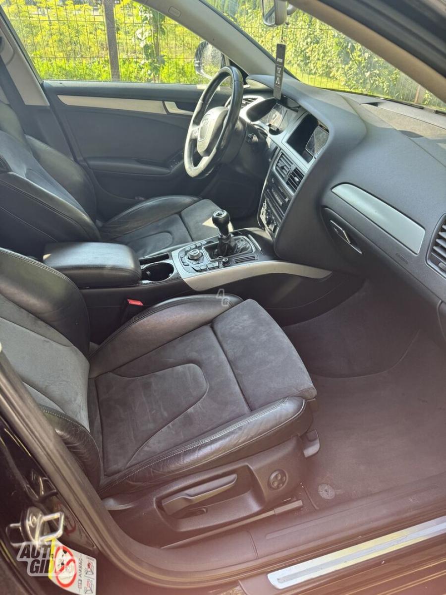 Black Audi A4 2008 in Vilnius, with an engine capacity of 2.00 L and mileage of 267 thousand km for 5600 €, photo 13 on AUTOMOTO.COM.LV