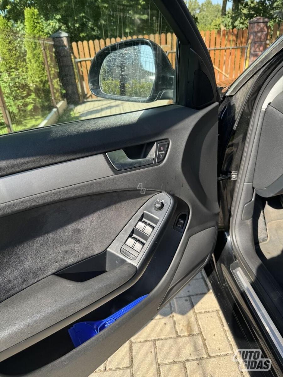 Black Audi A4 2008 in Vilnius, with an engine capacity of 2.00 L and mileage of 267 thousand km for 5600 €, photo 17 on AUTOMOTO.COM.LV