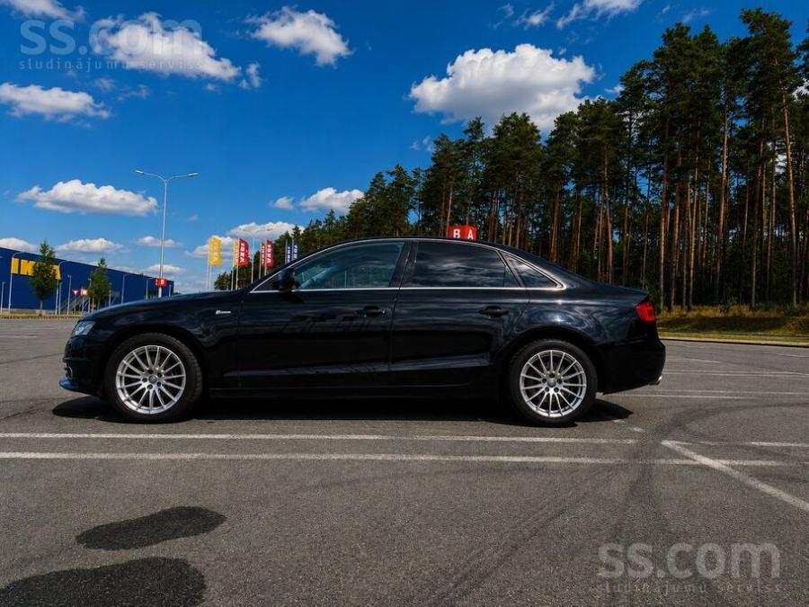 Черный Ауди А4 2008 в Рига, объемом двигателя 2.70 л и пробегом 0 тыс. км за 7900 €, фото 7 на AUTOMOTO.COM.LV