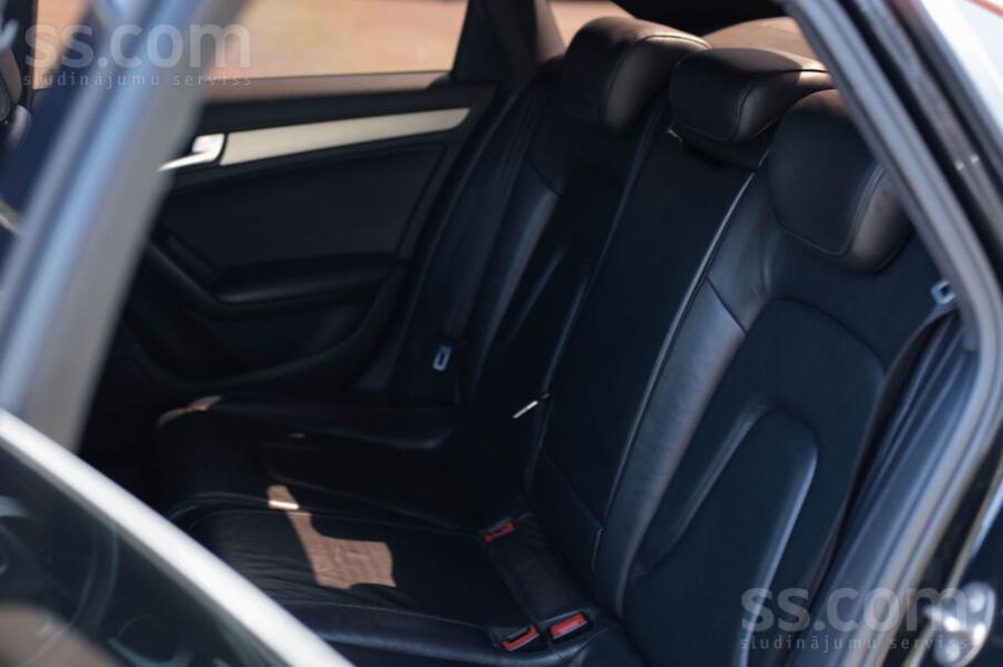 Melns Audi A4 2008 Rīga, ar dzinēja tilpumu 1.80 L un nobraukumu 301 tūkst. km par 5990 €, foto 11 vietnē AUTOMOTO.COM.LV