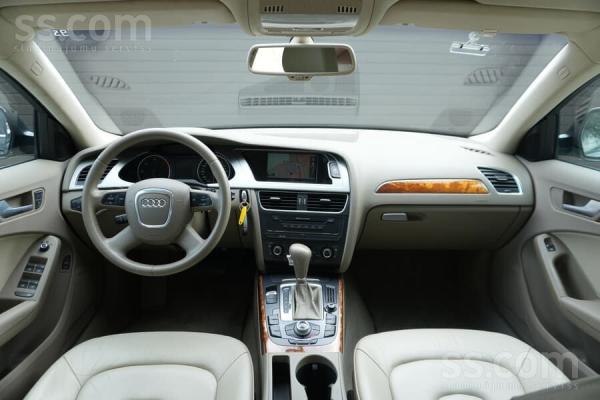 Melns Audi A4 2008 Rīga, ar dzinēja tilpumu 2.70 L un nobraukumu 343 tūkst. km par 6390 €, foto 5 vietnē AUTOMOTO.COM.LV