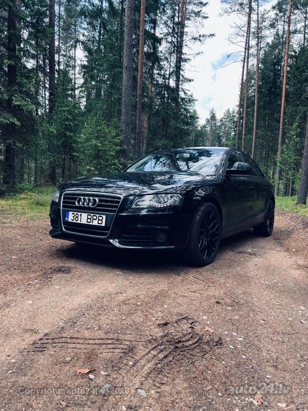 Black Audi A4 2008 in Tallinn, with an engine capacity of 2.70 L and mileage of 330 thousand km for 5500 €, photo 1 on AUTOMOTO.COM.LV