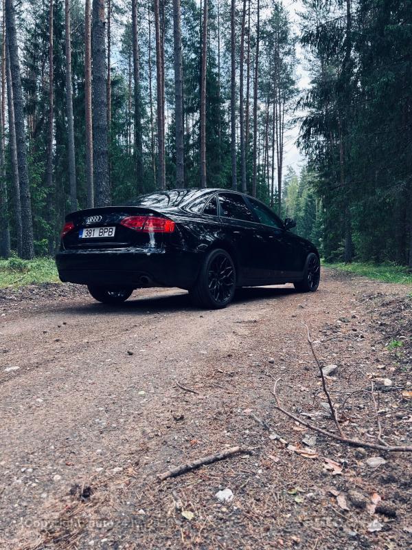 Black Audi A4 2008 in Tallinn, with an engine capacity of 2.70 L and mileage of 330 thousand km for 5500 €, photo 2 on AUTOMOTO.COM.LV